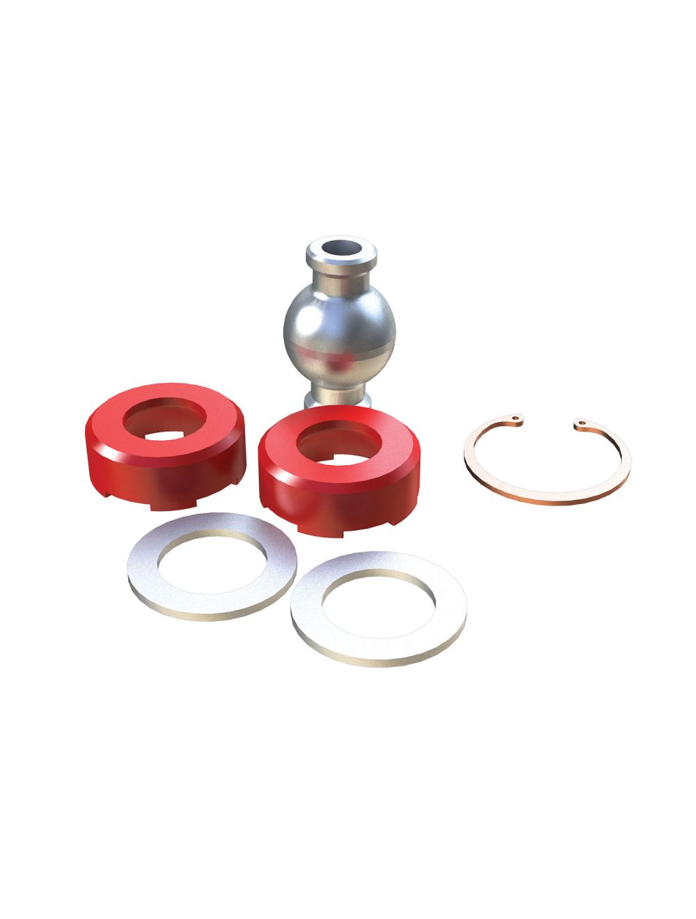 JK Small Rear Upper Long Adjustable Control Arm Joint Rebuild Kit – Fr ...