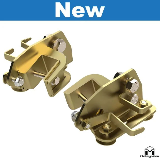 METALCLOAK Jeep JL Wrangler, JT Gladiator, Front Upper Bolt-On Long Ar ...