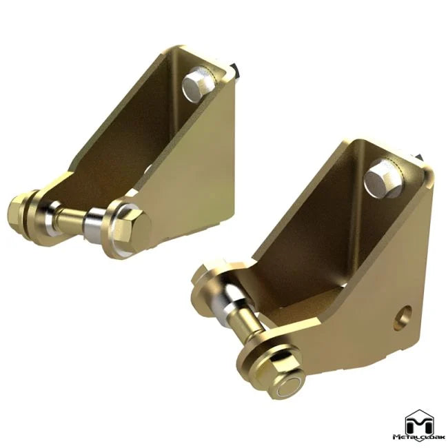 METALCLOAK Shock Relocation & Clearance Kit, JL Lower Rear 7620 ...